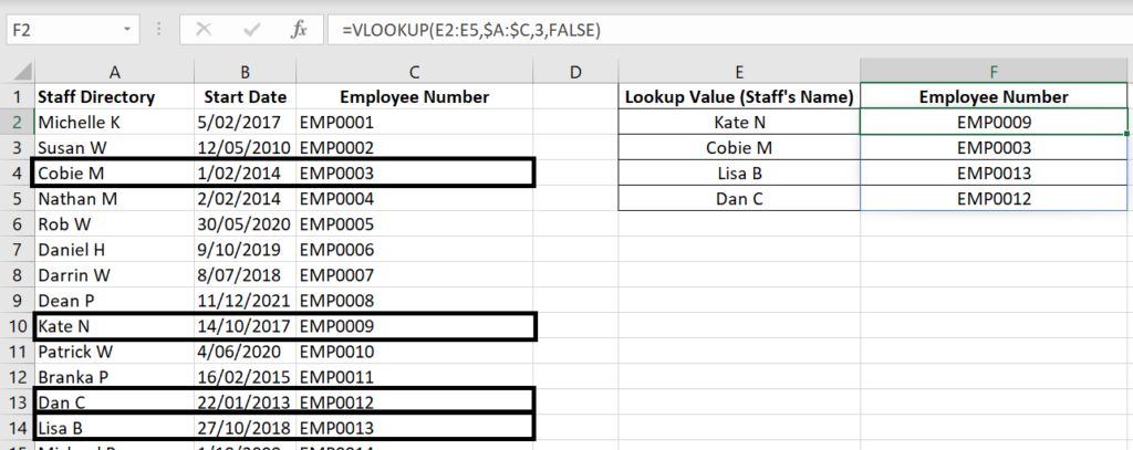 Easiest Way to Understand VLOOKUP in Excel › # Fix All Excel Errors