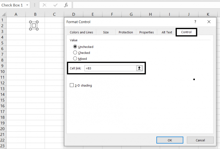 Using Check Boxes In Excel › Fix All Excel Errors