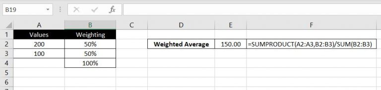 Calculating Weighted Average in Excel › # Fix All Excel Errors